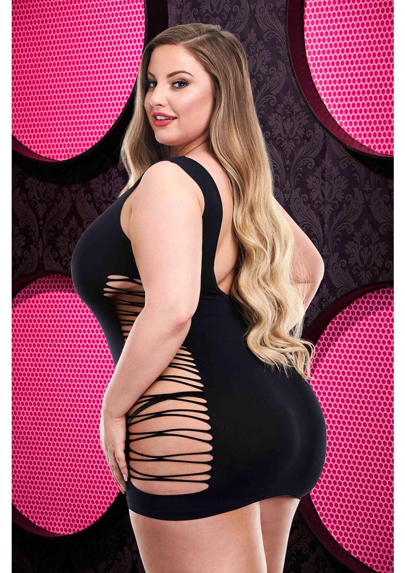 Criss-Cross Mini Dress | Lapdance Lingerie